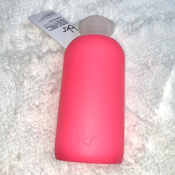 bkr | Accessories | Bkr 6 Oz Glass Silicone Water Bottle In Bright ...